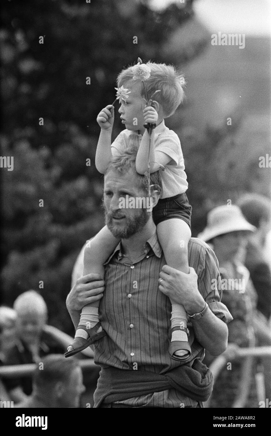 Father son family exercise Black and White Stock Photos & Images - Alamy
