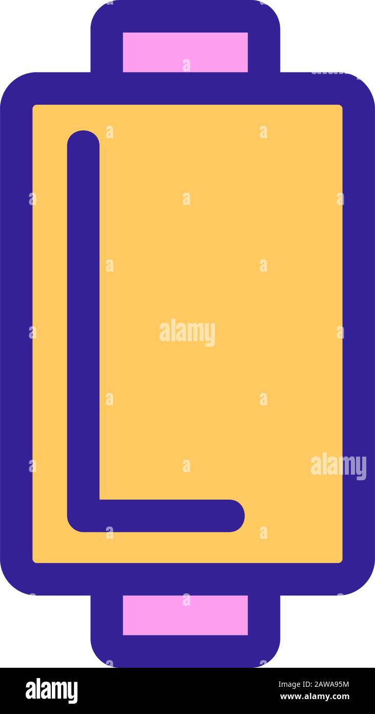 Silk thread icon vector. Isolated contour symbol illustration Stock ...