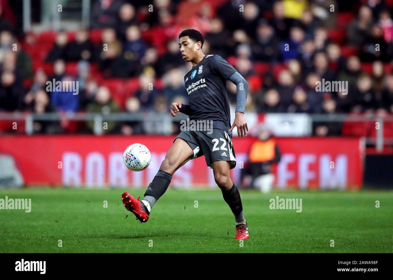 Birmingham City's Jude Bellingham during the Sky Bet Championship match ...