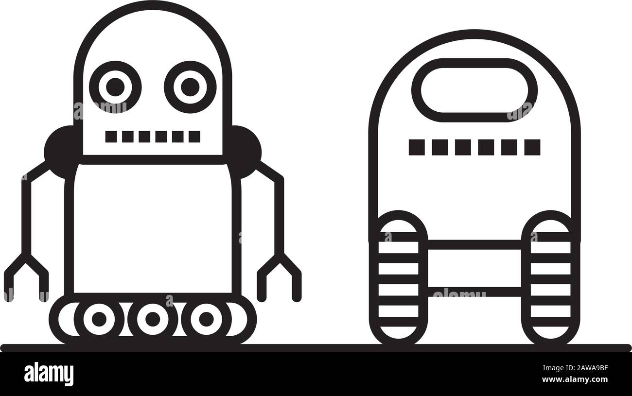 Robot feet Stock Vector Images - Alamy