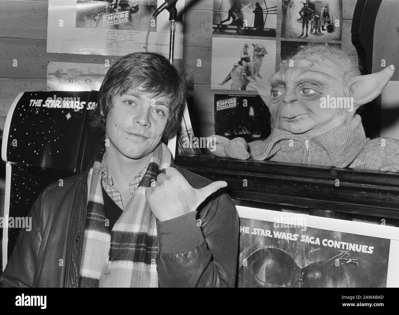 American actor mark hamill Black and White Stock Photos & Images - Alamy