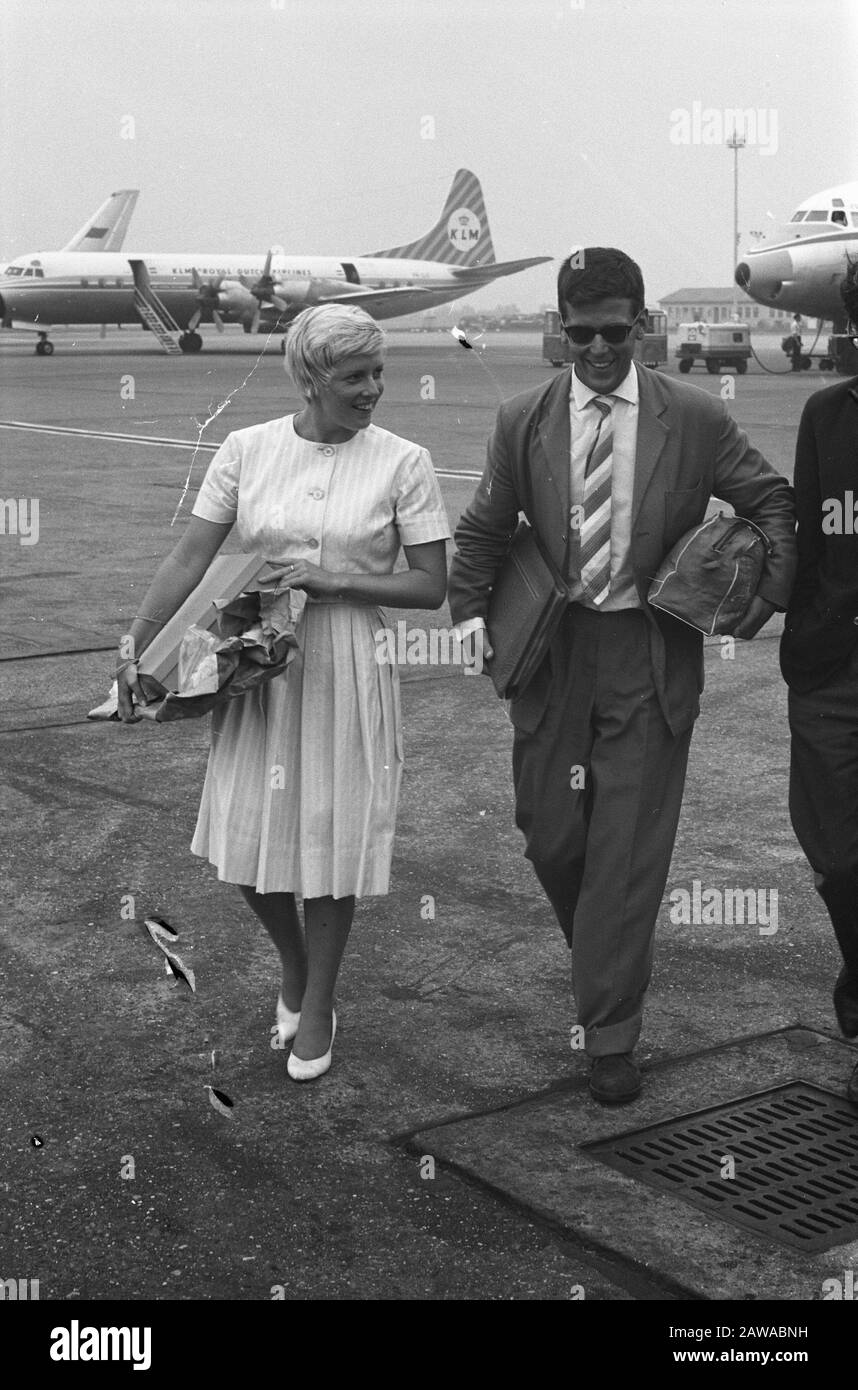 Mary Cook and Herman Willemse Schiphol Date: August 31, 1961 Location ...