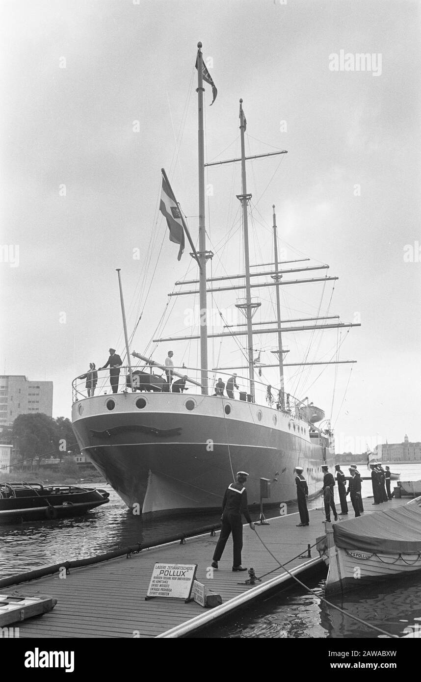 Training ship pollux moored hi-res stock photography and images - Alamy