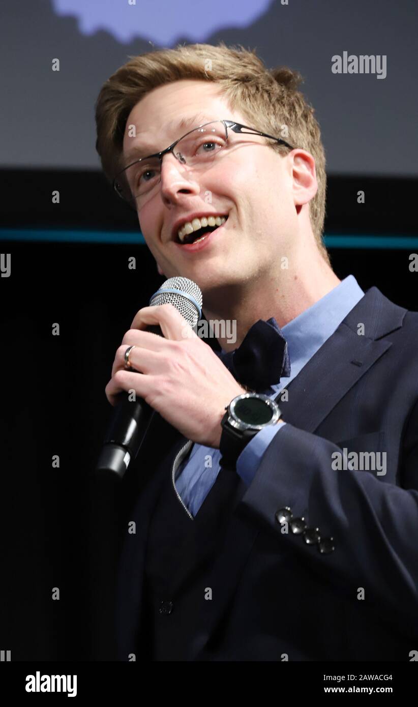 Tokyo, Japan. 7th Feb, 2020. American comedian Atsugiri Jason (Jason ...