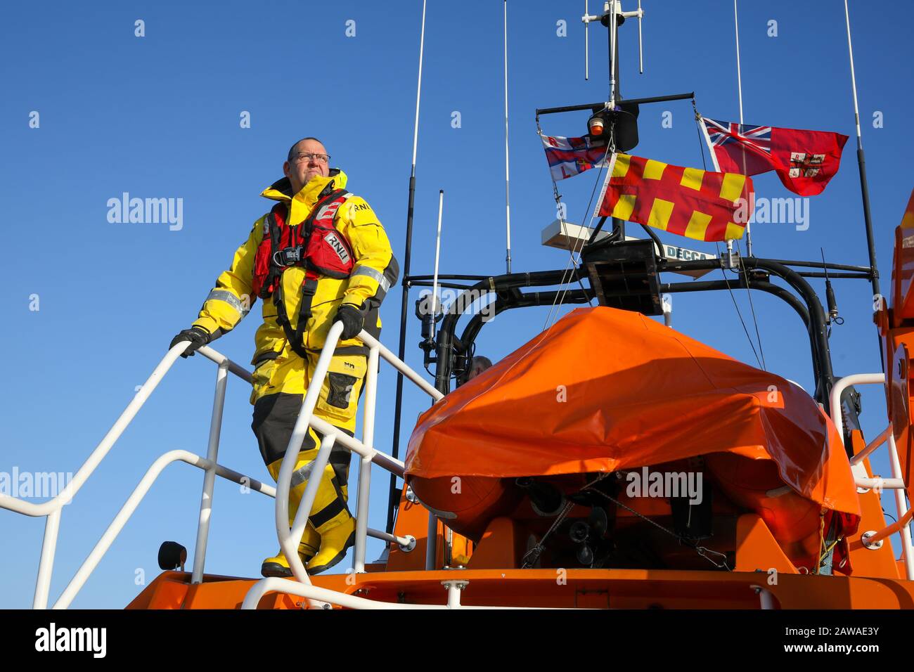 Rnlb spirit of northumbria hi-res stock photography and images - Alamy