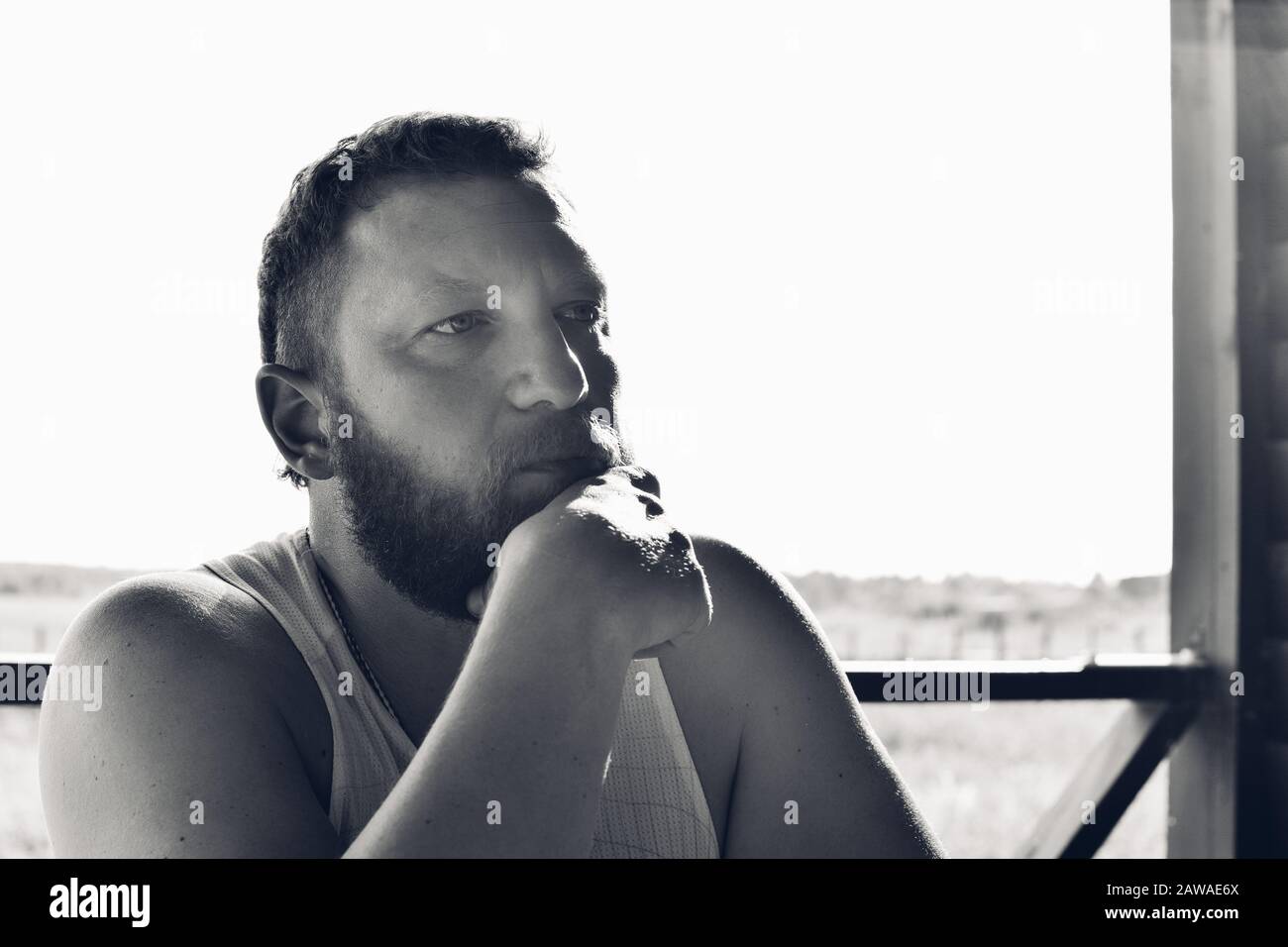 Stroke chin hi-res stock photography and images - Alamy