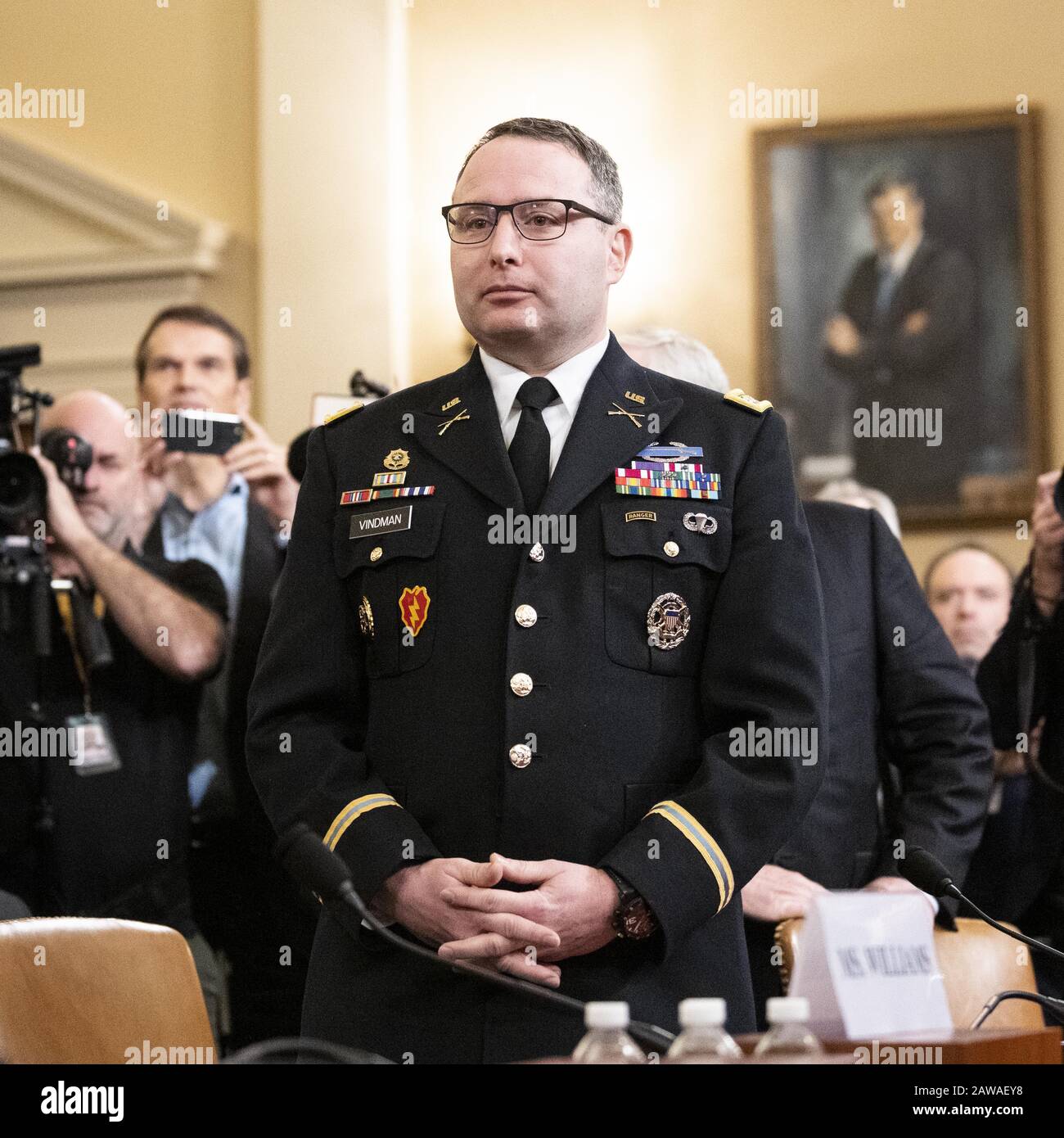 Alexander vindman white house hi-res stock photography and images - Alamy