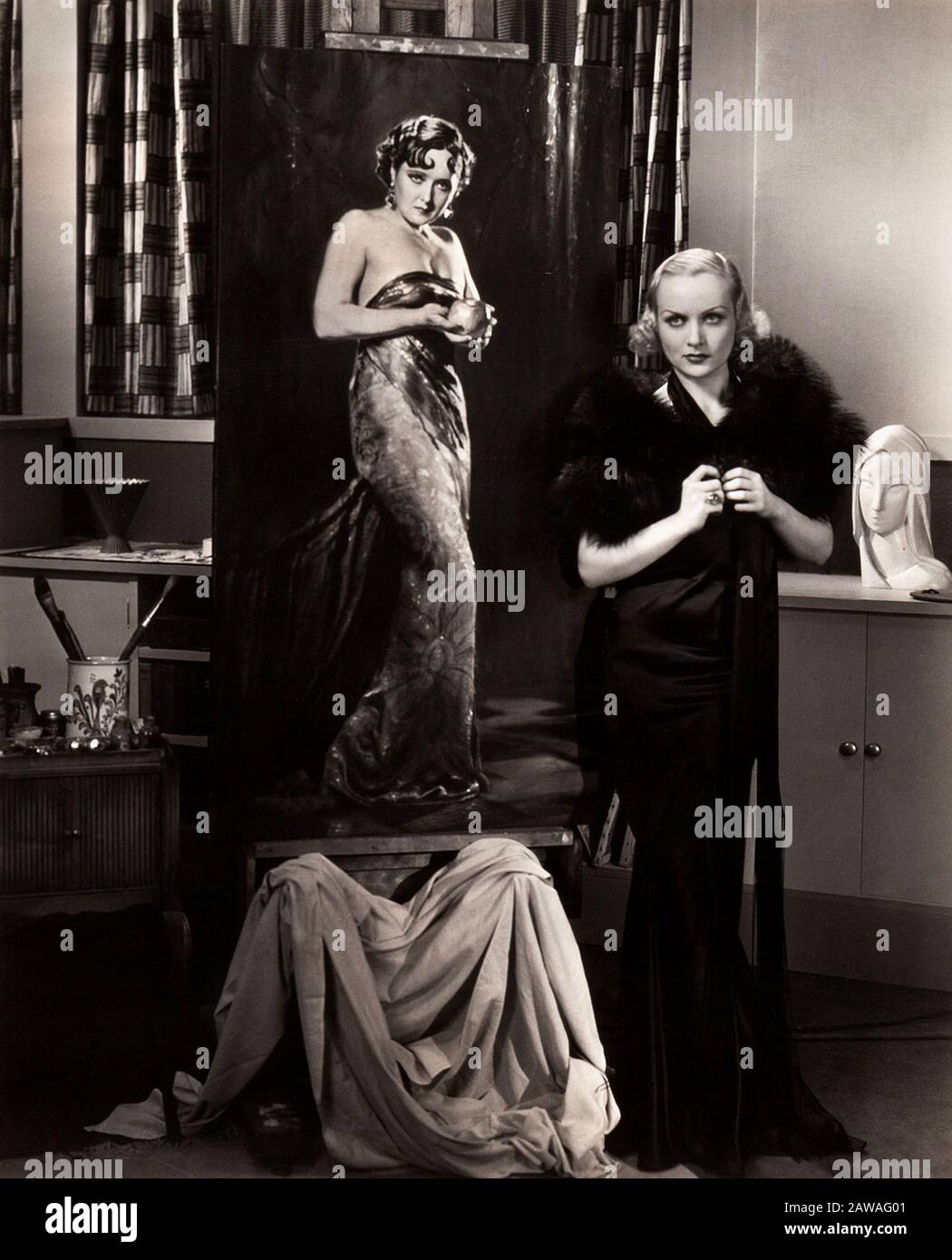 1933 , USA : The movie star CAROLE LOMBARD ( 1908 – 1942 ), pubblicity ...