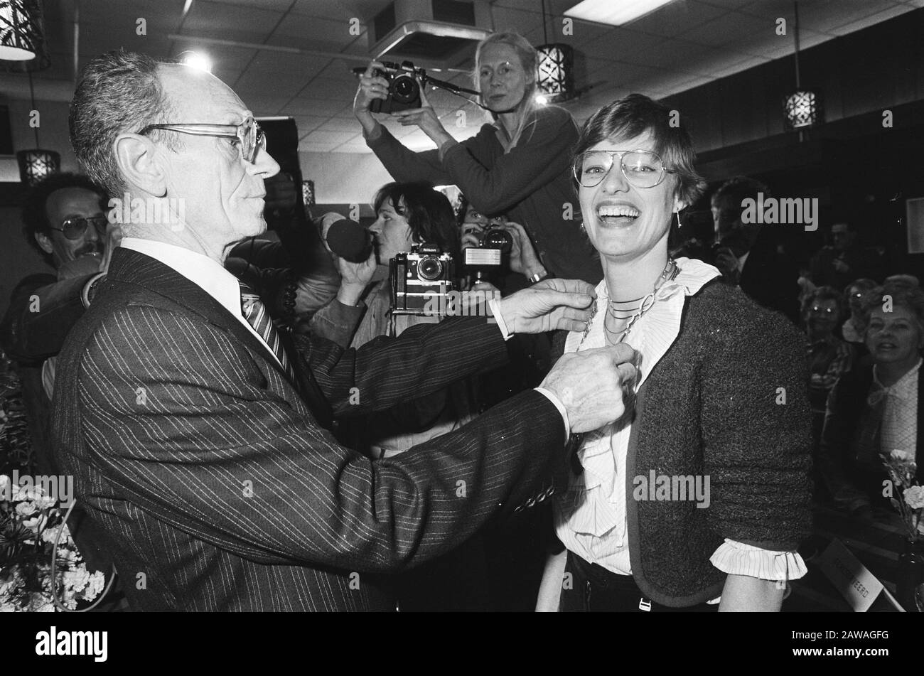 First Communist mayor in the Netherlands Mrs. H. Jagersma is the first ...