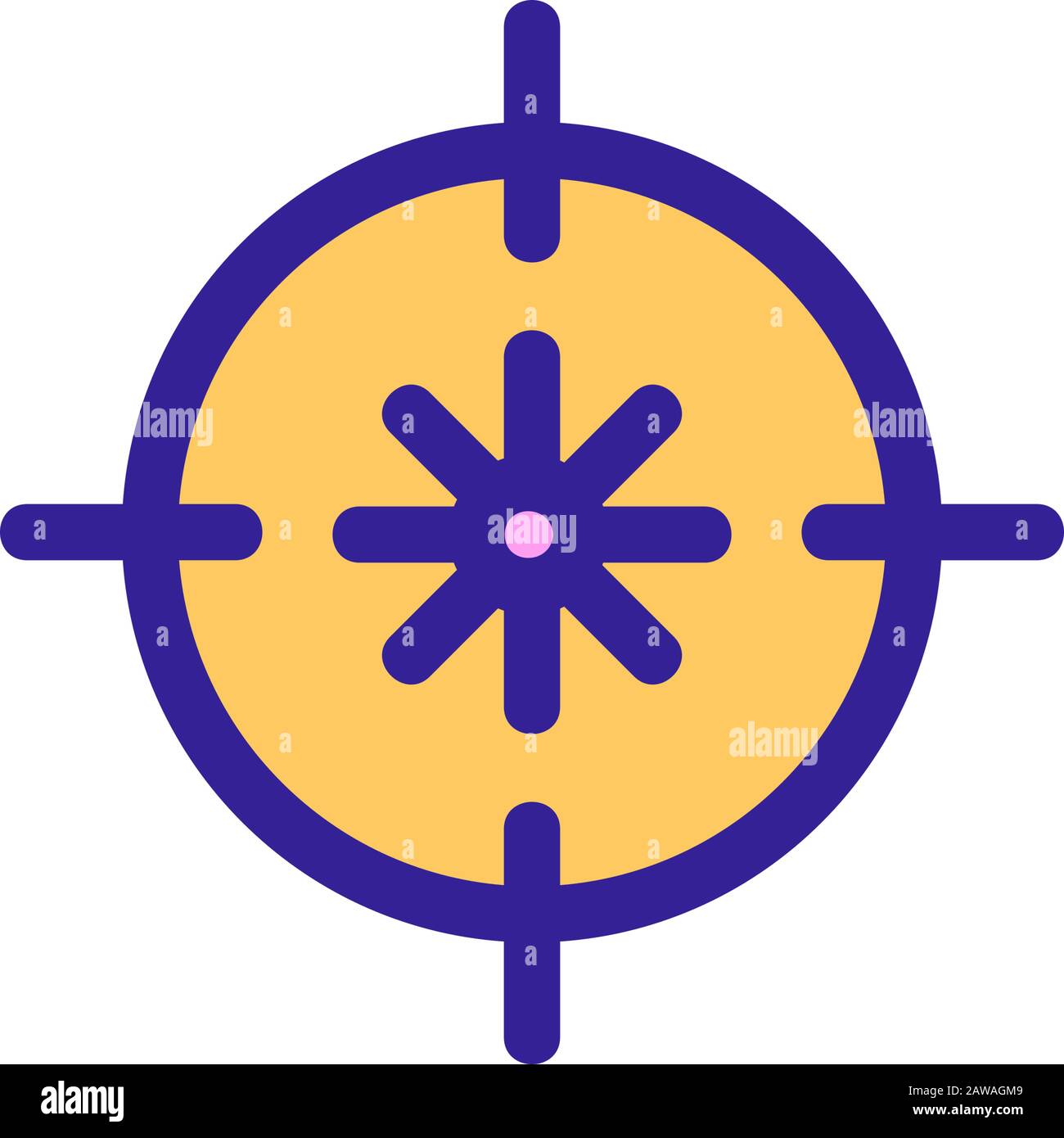 Laser welding cutting icon vector. Isolated contour symbol illustration ...