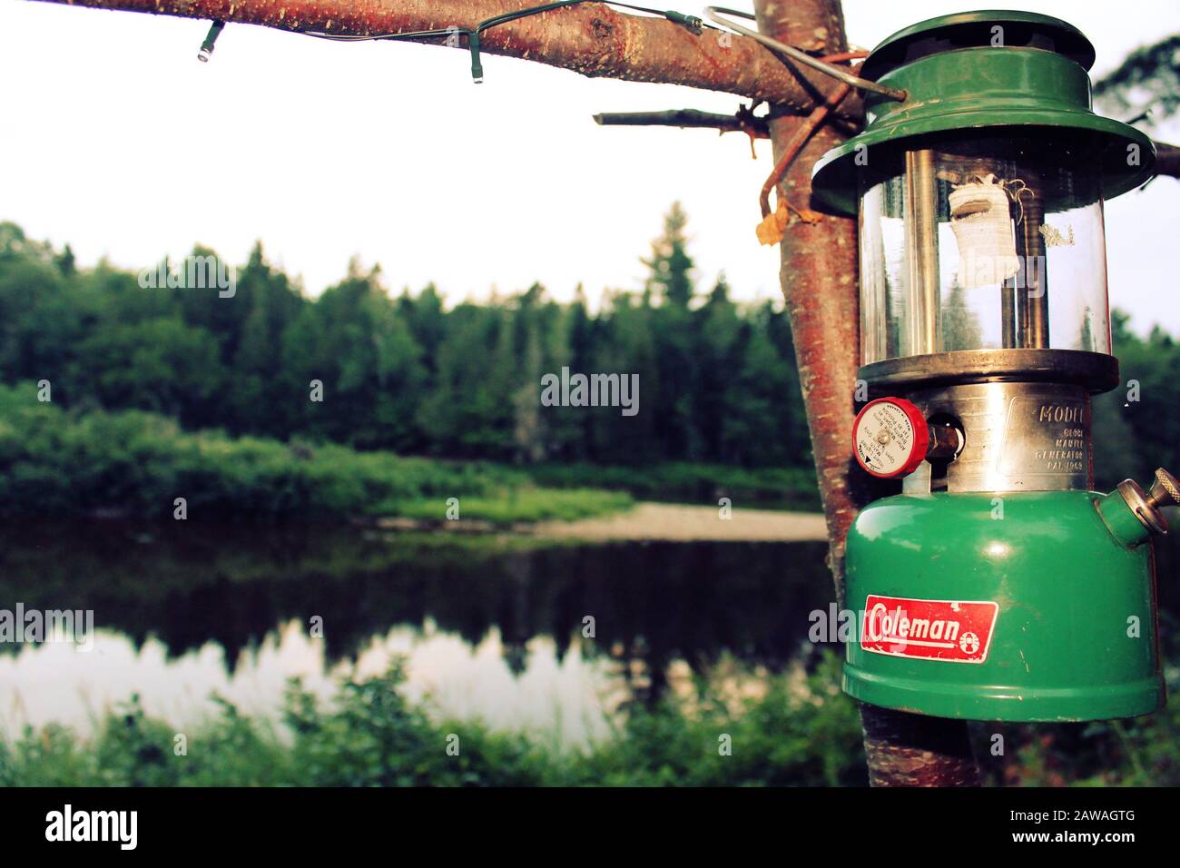 Coleman lamp hi-res stock photography and images - Alamy