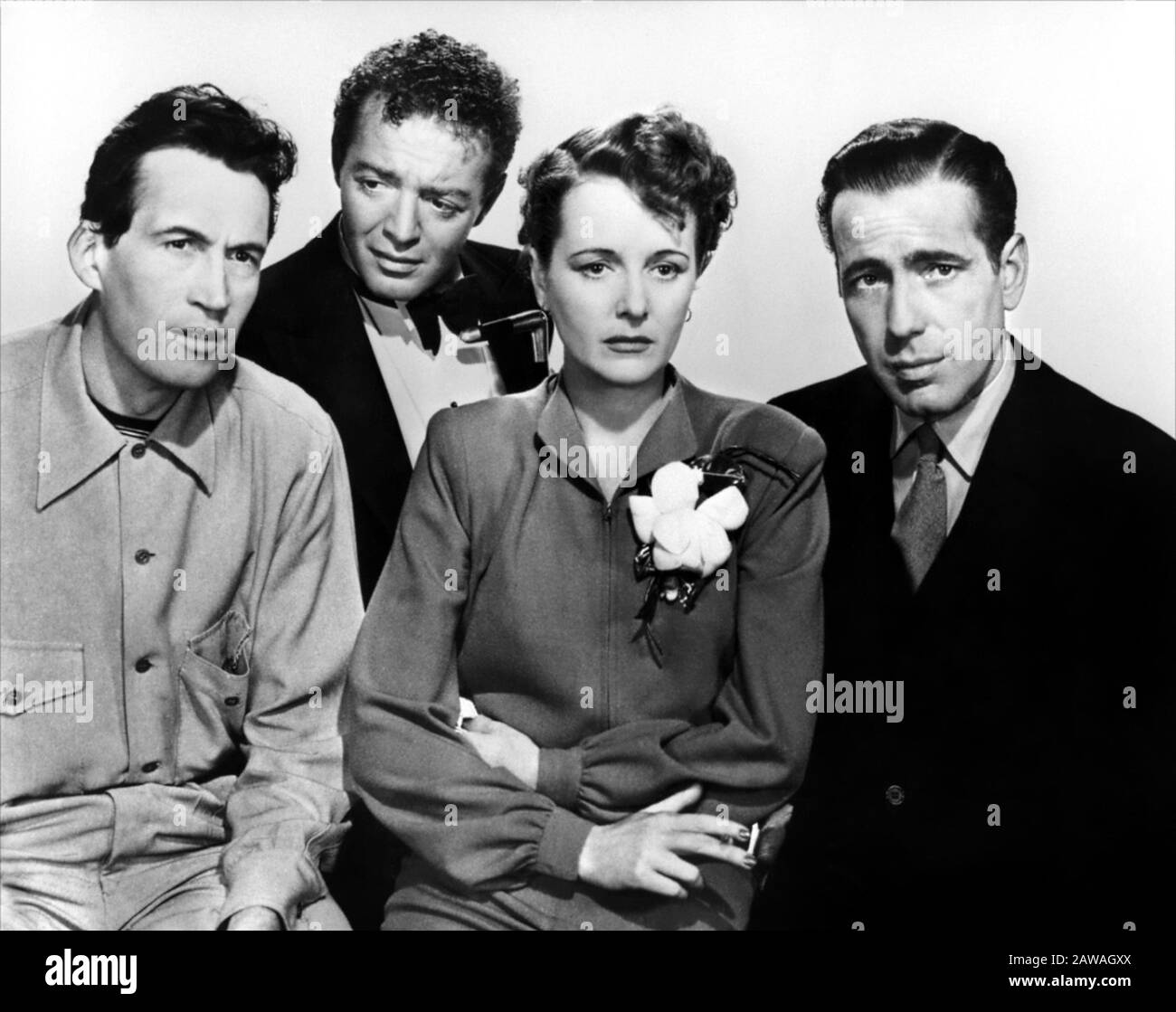 1941 , HOLLYWOOD , USA : The celebrated movie actor HUMPHREY BOGART ...