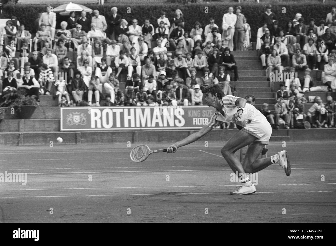 National Tennis Championships Michiel Schapers in action Date: August ...