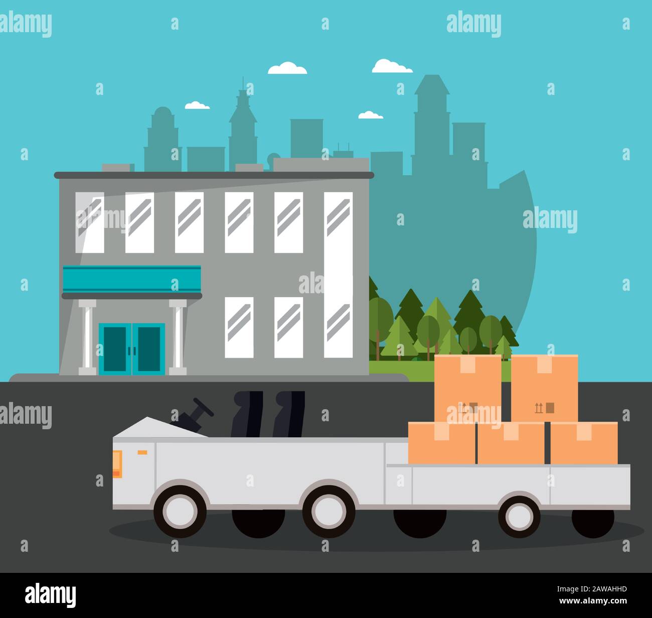 Platform buildings Stock Vector Images - Alamy