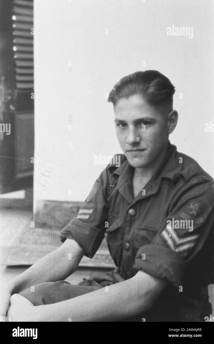 Passport IV [Soldier in dark overalls with no rank insignia] Date: 1947 ...
