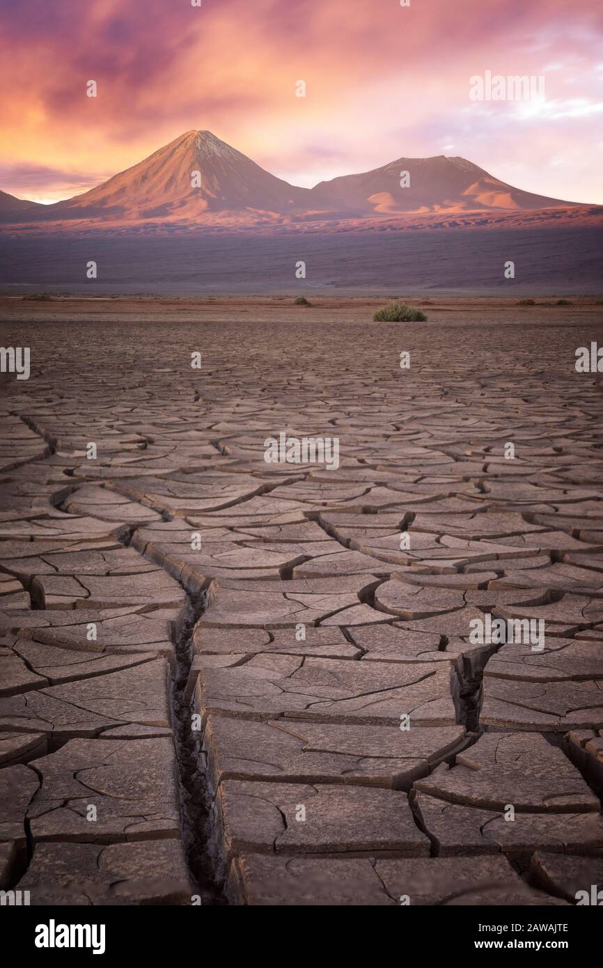Cracks desert sand hi-res stock photography and images - Alamy