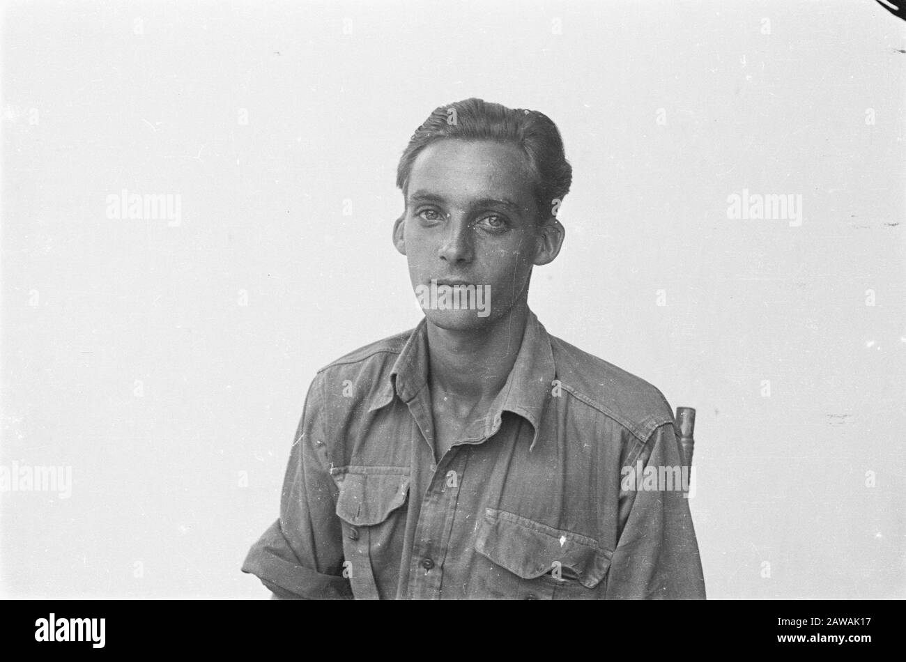 Passport IV [Soldier in shirt without rank insignia] Date: 1947 ...