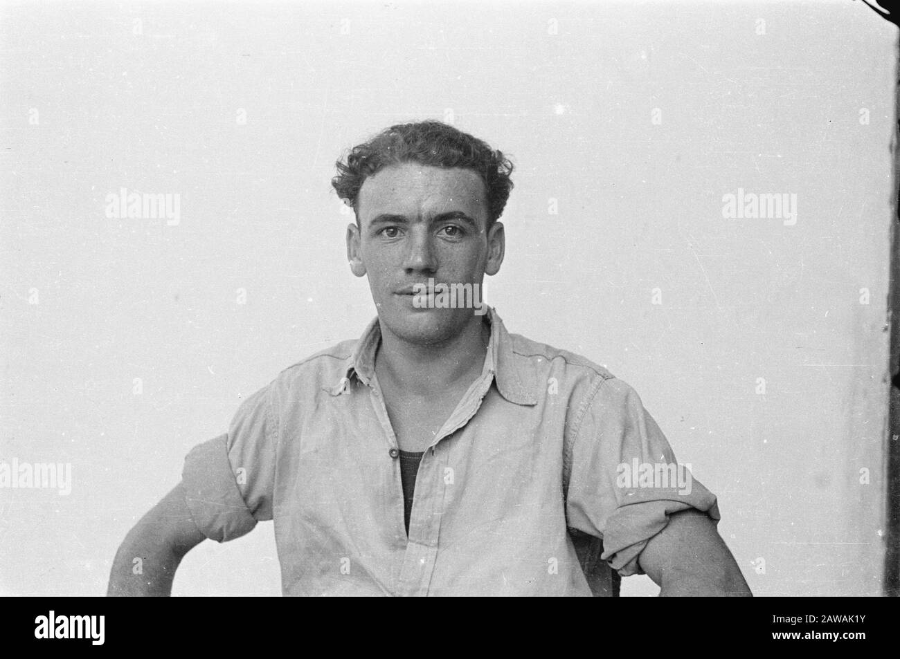 Passport IV [Soldier in shirt without rank insignia] Date: 1947 ...