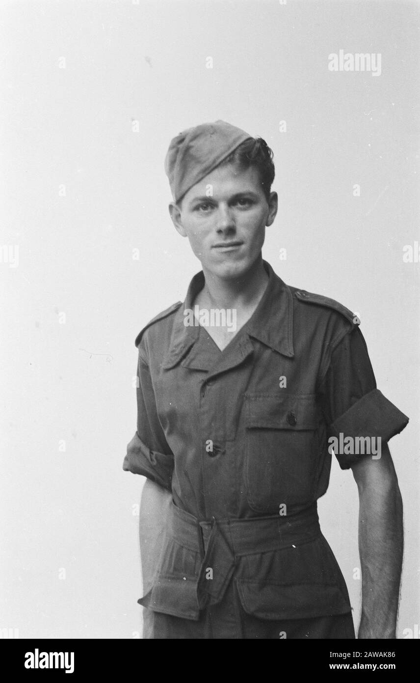Passport IV [Soldier with kepi in dark overalls with no rank insignia ...