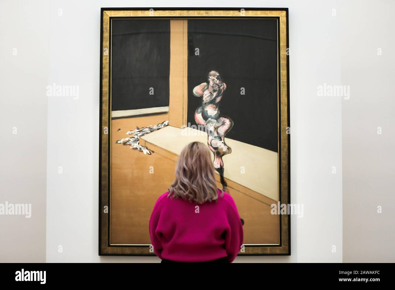 Francis bacons turning figure hi-res stock photography and images - Alamy