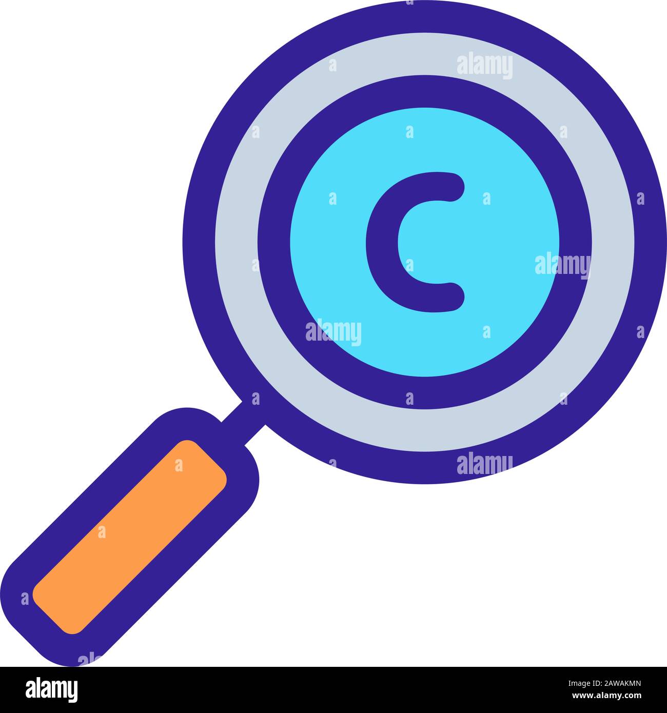 intellectual property icon vector. Isolated contour symbol illustration ...