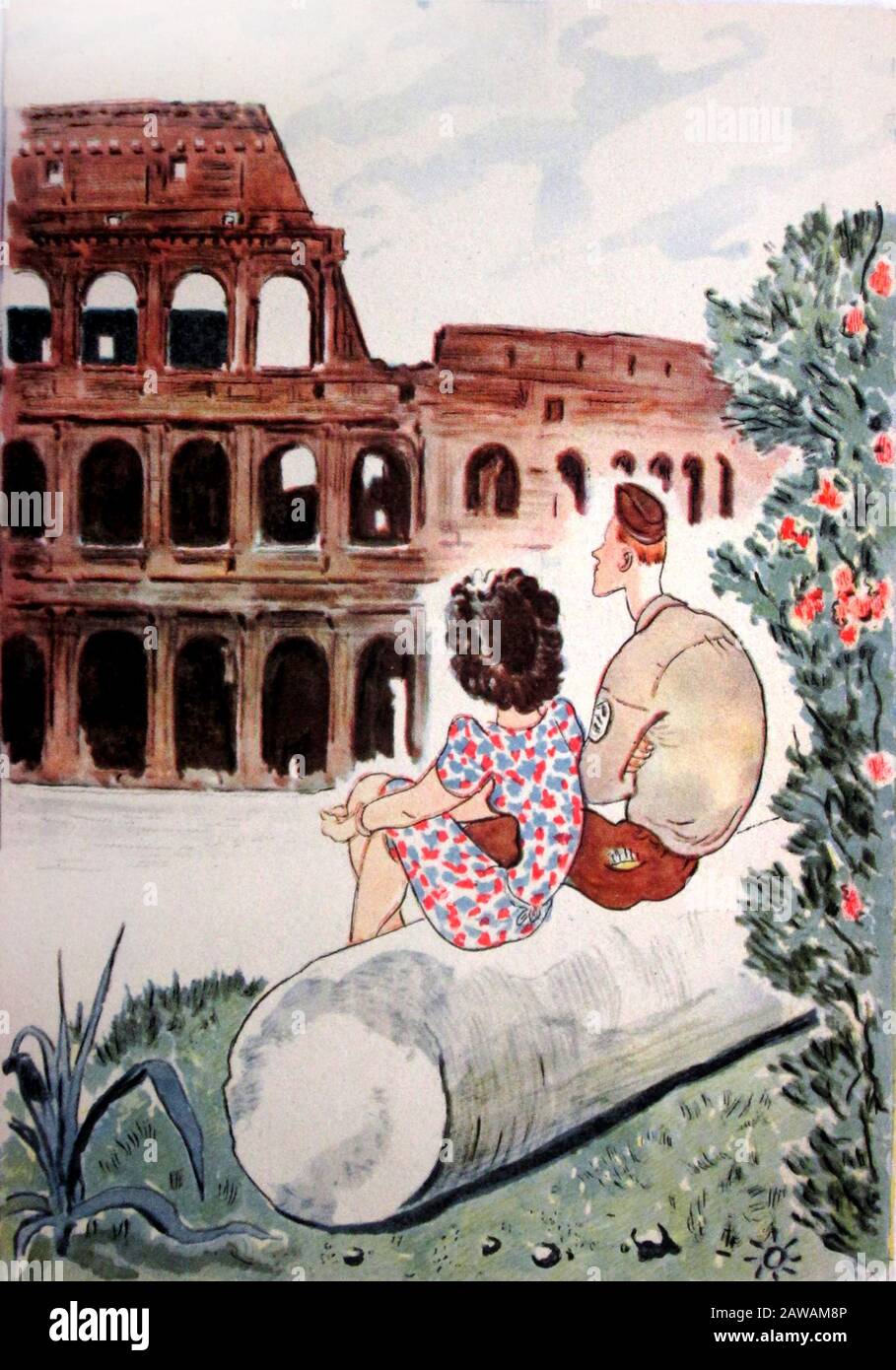 1944 liberation of rome hi-res stock photography and images - Alamy