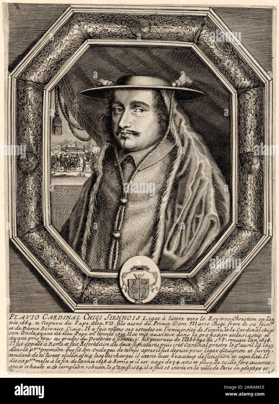 The rich italian Prince and great Art collector Cardinale FLAVIO CHIGI ...