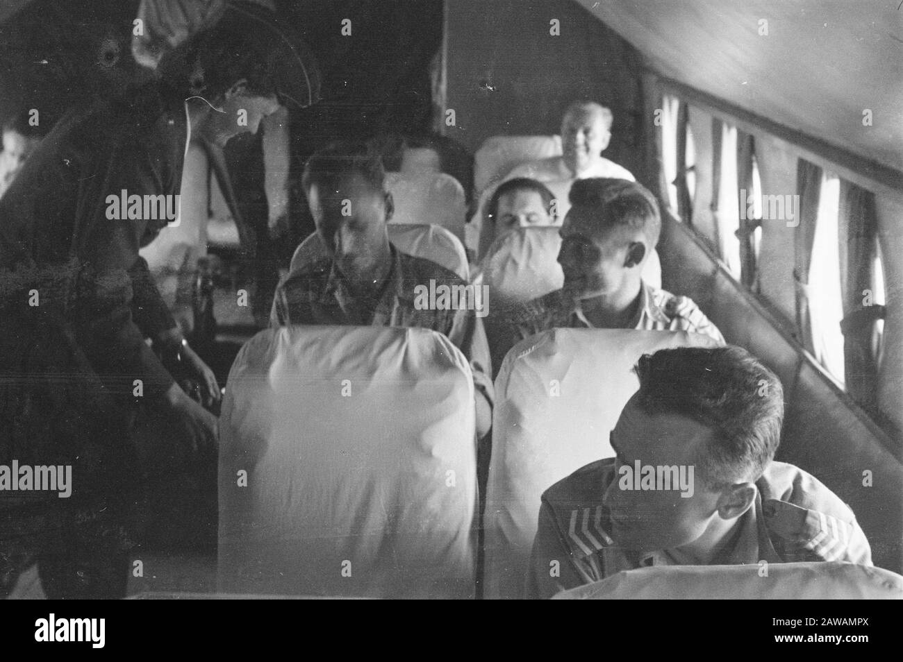 Report Hollandia Soldiers in the plane Date: February 1947 Location ...