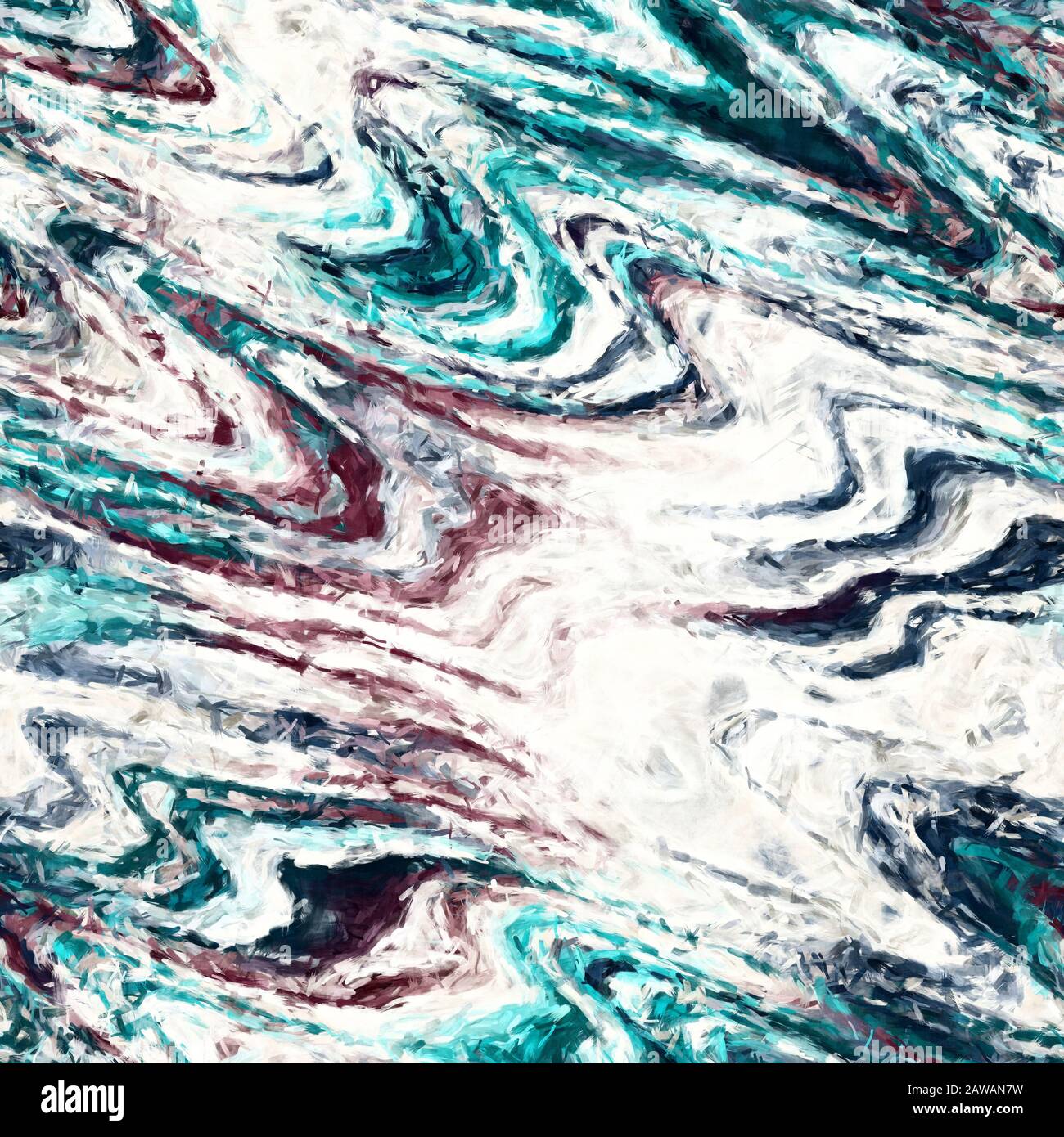 Wavy brushed painting stripe mottled seamless tile Stock Photo - Alamy