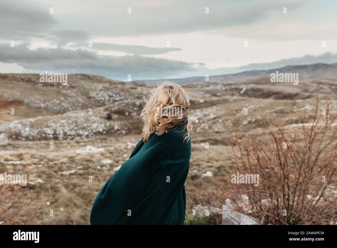 Strong Wind Blowing Woman High Resolution Stock Photography and Images ...