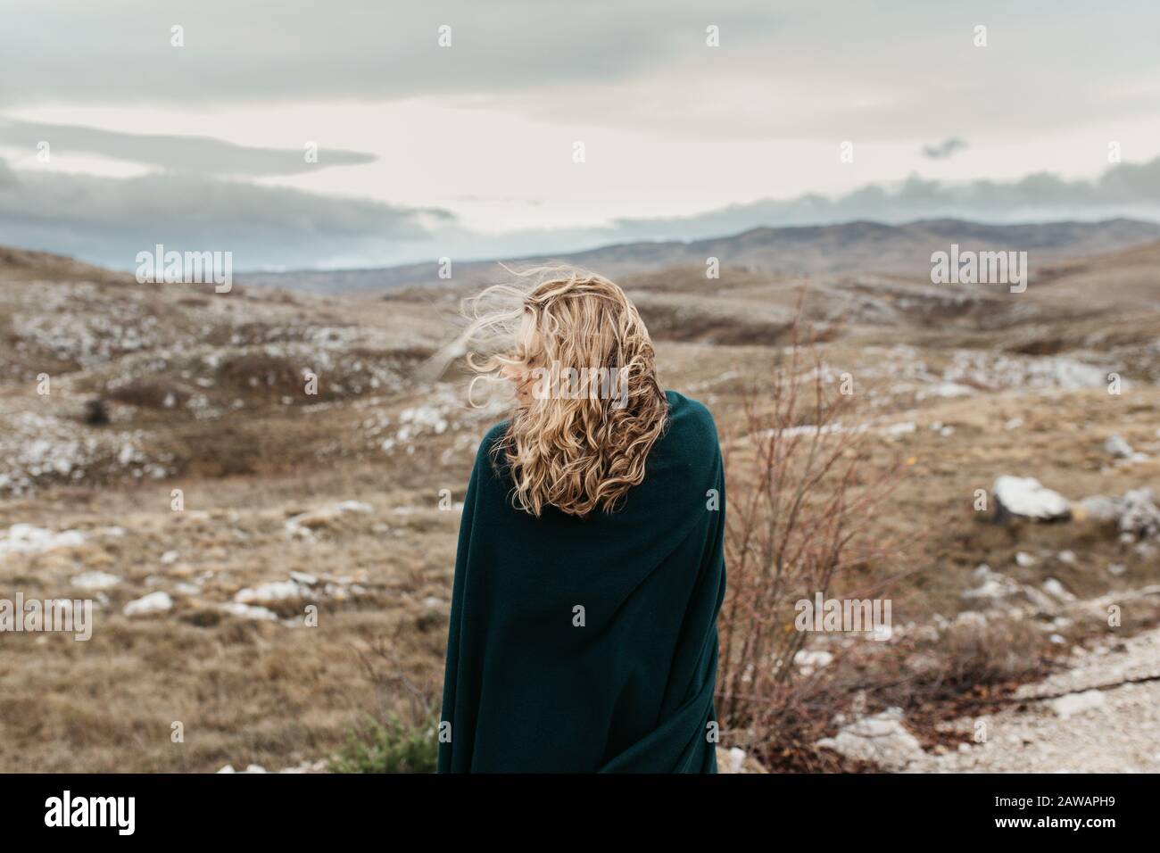 Strong Wind Blowing Woman High Resolution Stock Photography and Images ...
