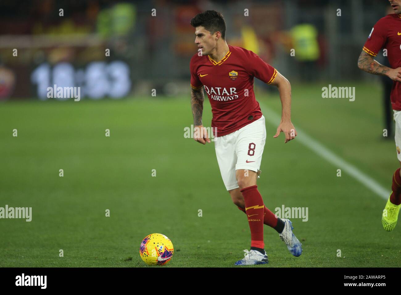 Rome, Italy. 07th Feb, 2020. Rome, Italy - 07.02.2020: Diego Perotti ...