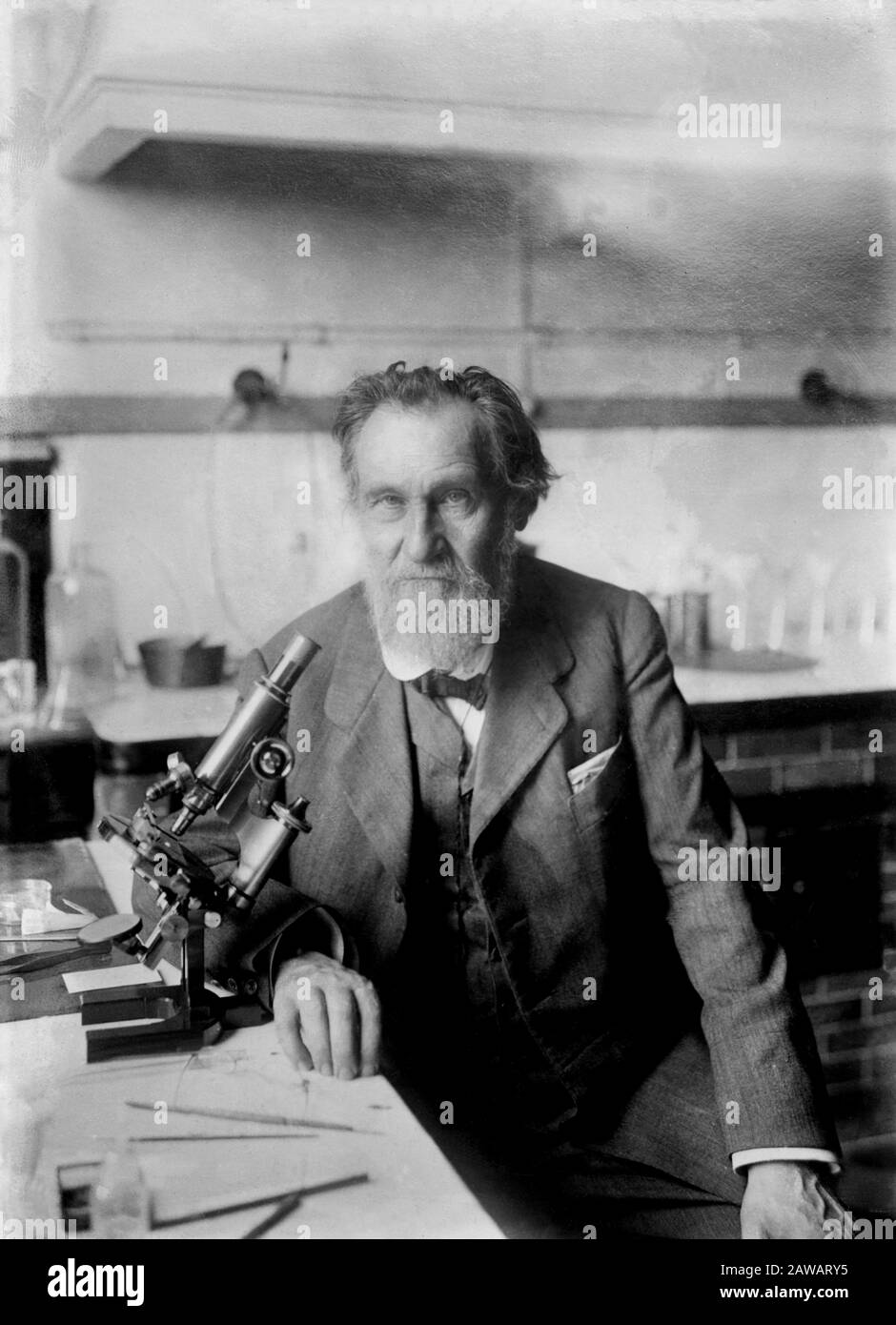 1913 ca, PARIS , FRANCE : The french-ukrainian professor Doctor Élie ...