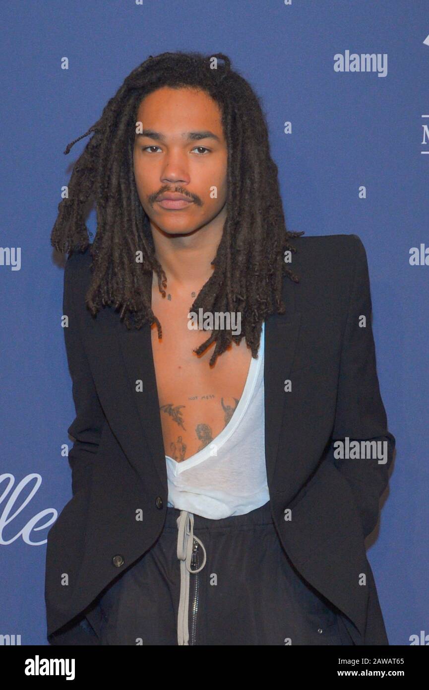 NEW YORK, NY - FEBRUARY 05: Luka Sabbat attends the 2020 amfAR New York ...