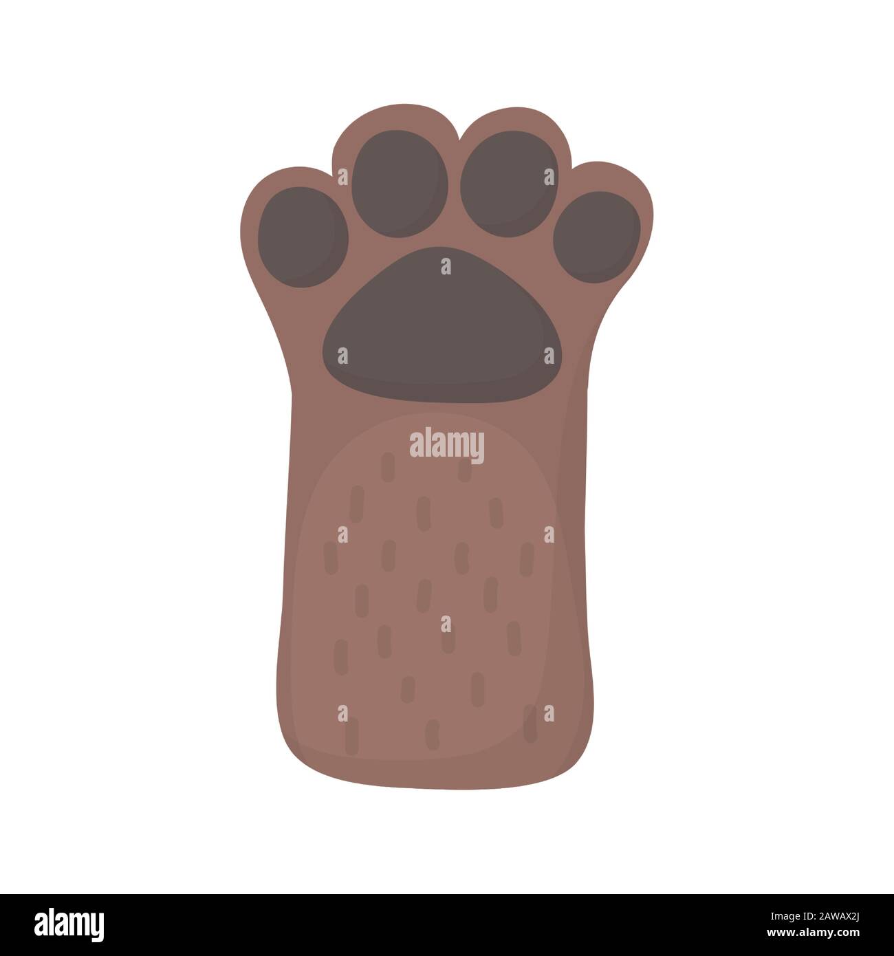 Raised paw dog Stock Vector Images - Alamy