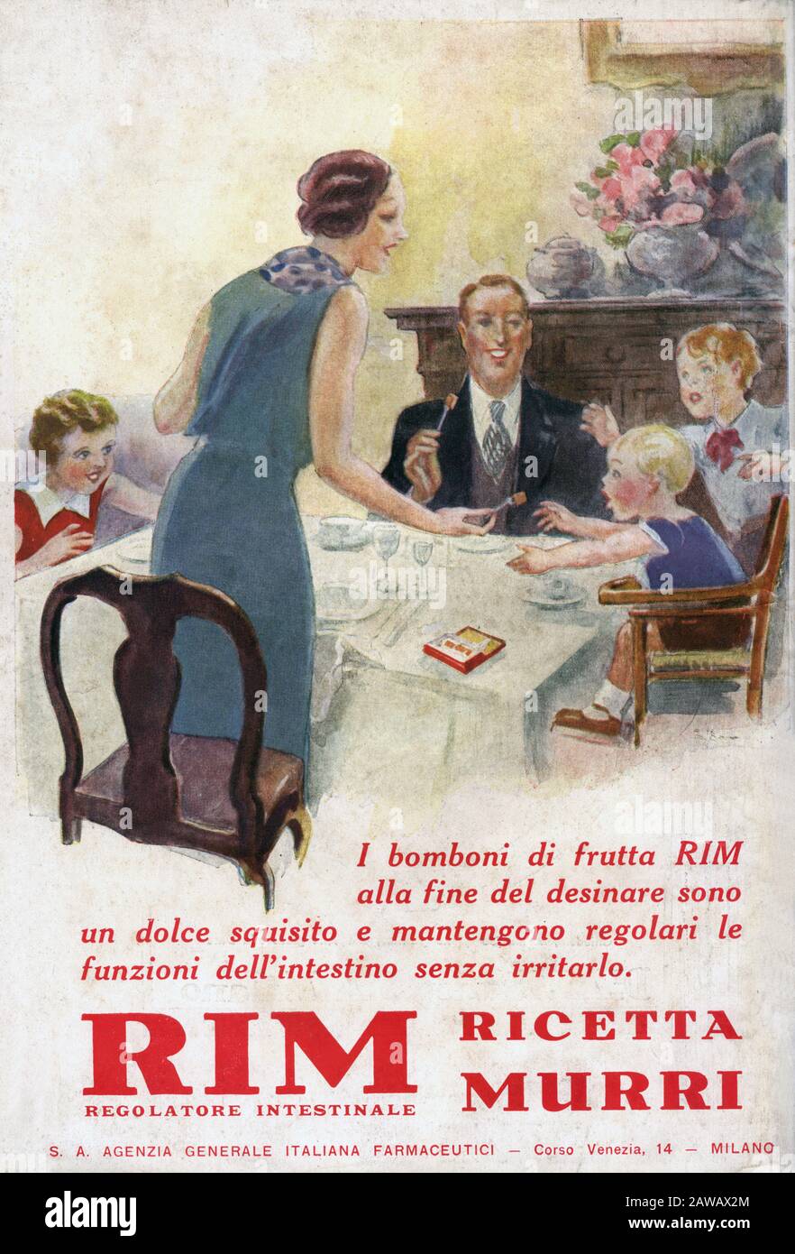 Italian advertising hi-res stock photography and images - Alamy