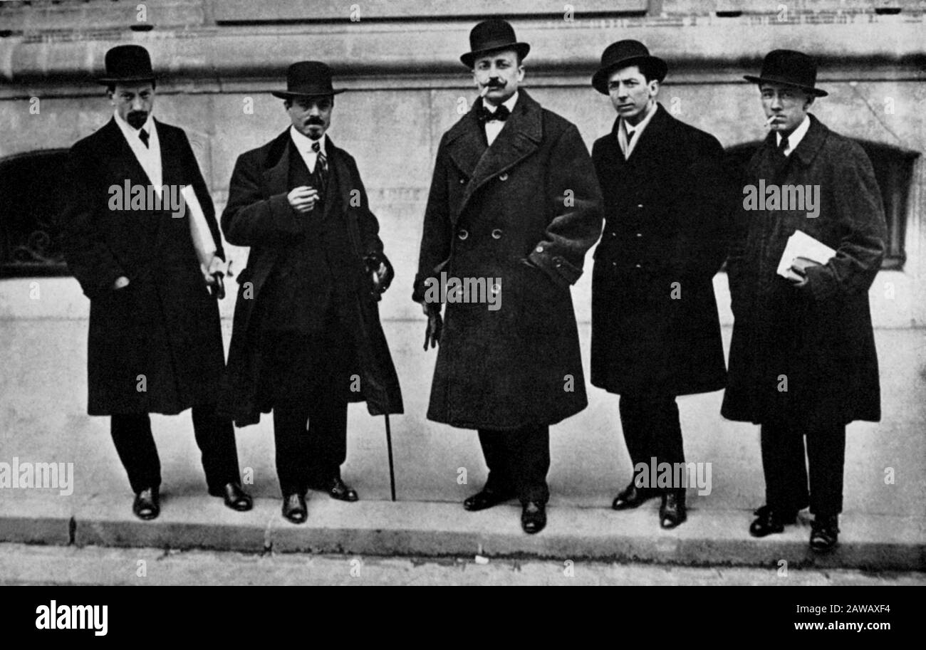 1912 , february , PARIS , FRANCE : The italian Futurist Avantgarde ...