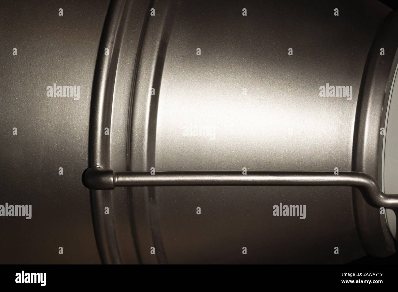 Grey metal background. aluminium detail. industrial backdrop Stock ...