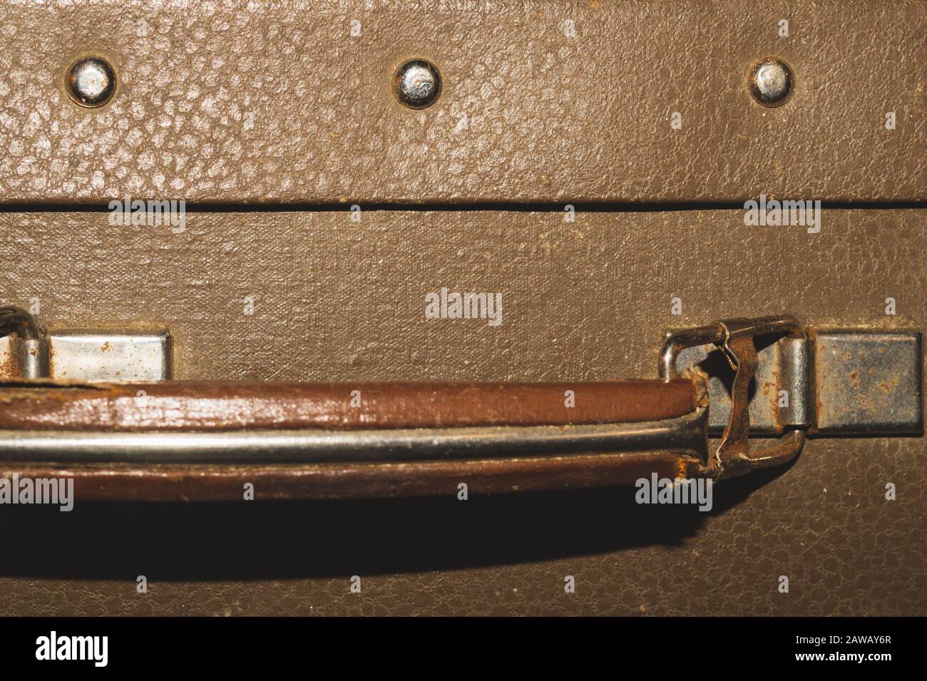 Retro suitcases. old luggage. vintage baggage. retro case background ...
