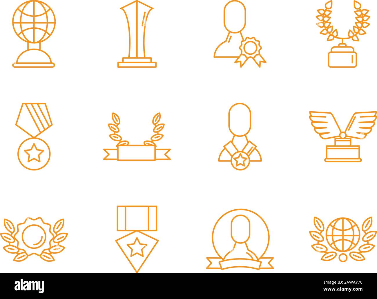 Top awards Stock Vector Images - Alamy