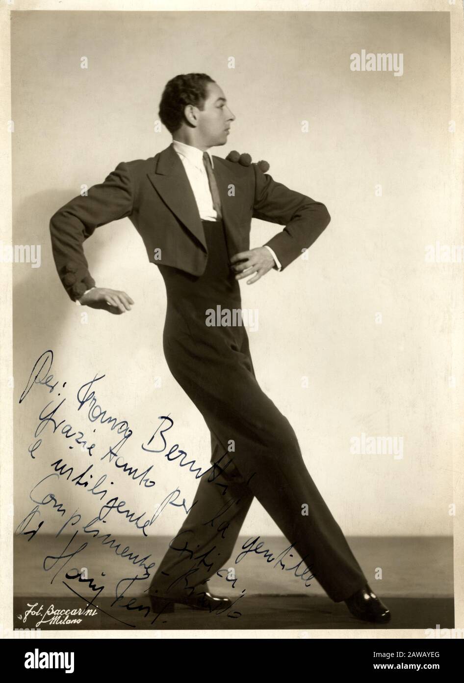 1942 ca , MILANO , ITALY : The austrian exotic dancer and movie actor ...