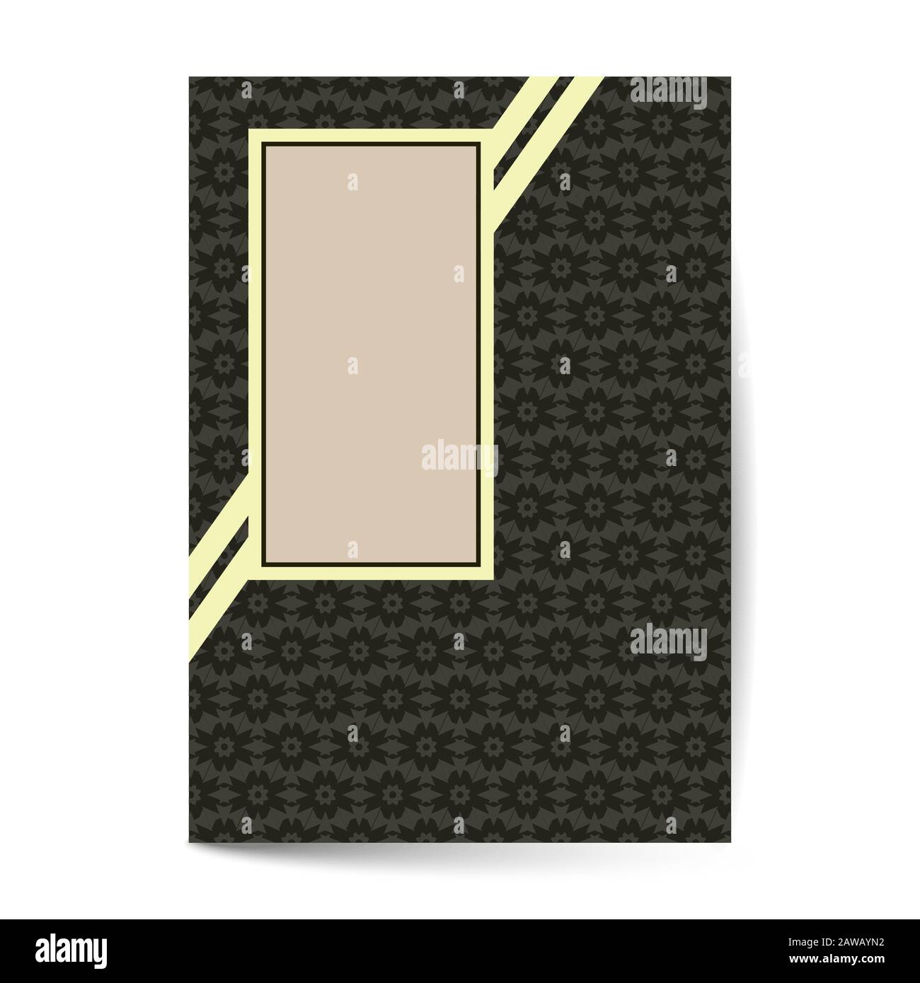 luxury ornaments and decorations cover pages design. beautiful pages ...