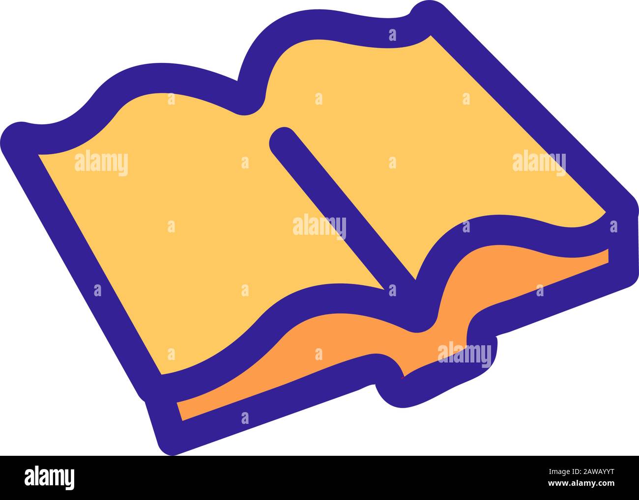 Academy icon vector. Isolated contour symbol illustration Stock Vector ...