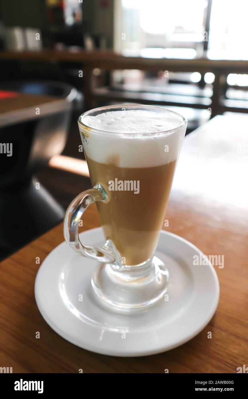 coffee ,hot coffee or hot cappuccino Stock Photo - Alamy
