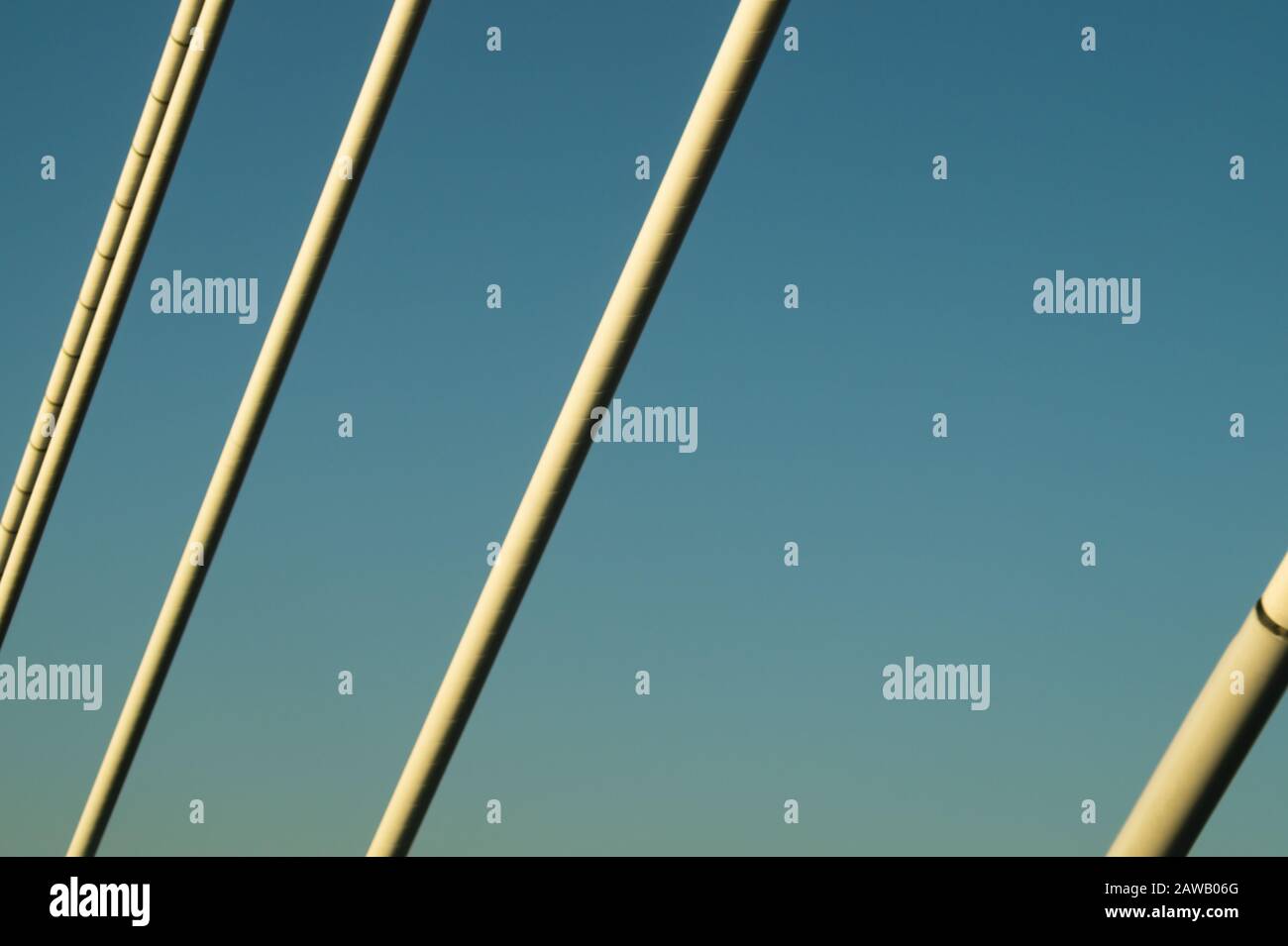 Detail of a bridge abstract background. view on the bridge part ...