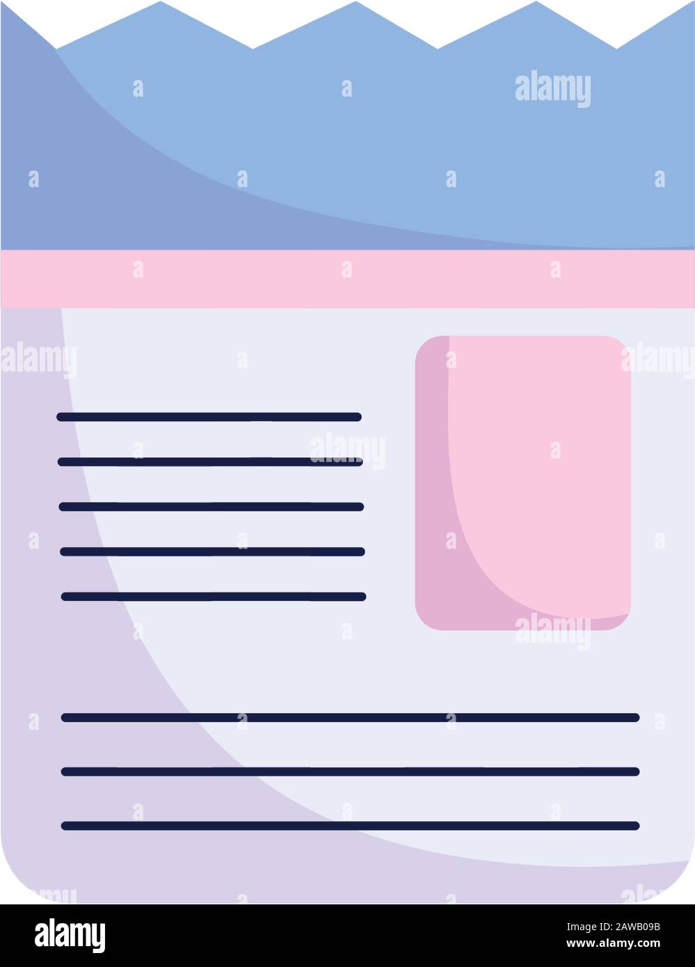 paper document information sheet text letter icon vector illustration ...