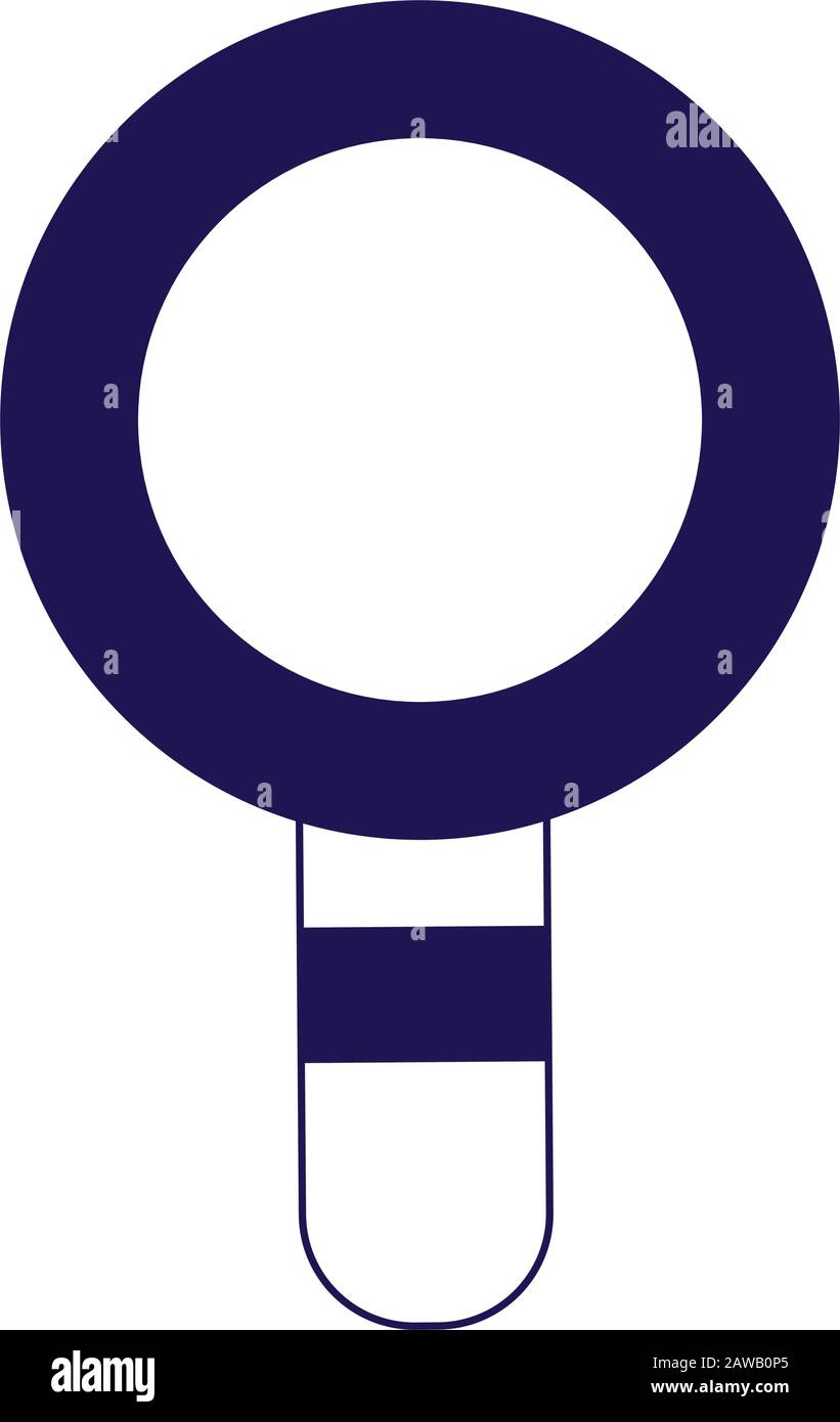 magnifying glass search find discovery icon vector illustration Stock ...