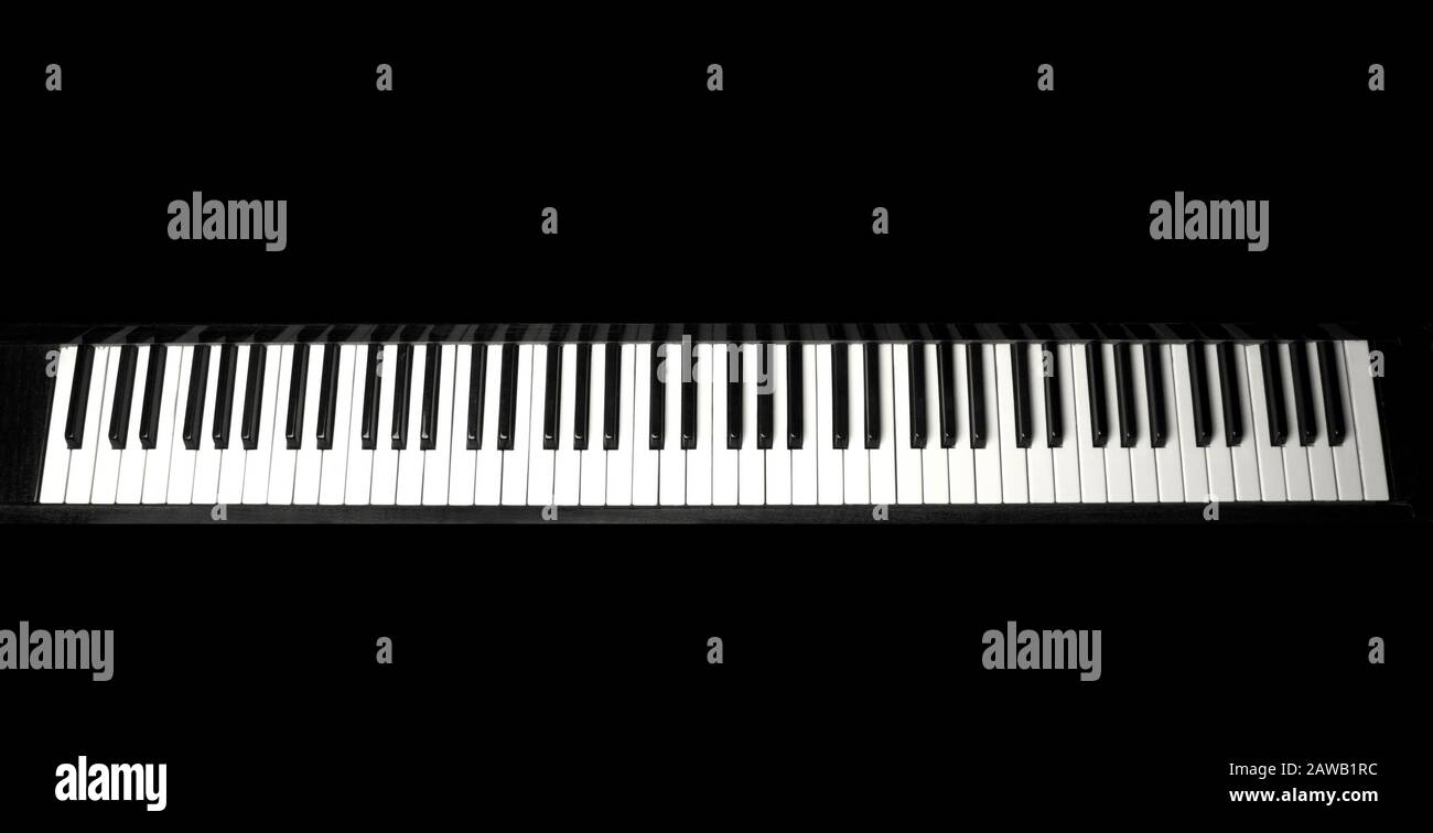 Image of the piano keys Stock Photo - Alamy