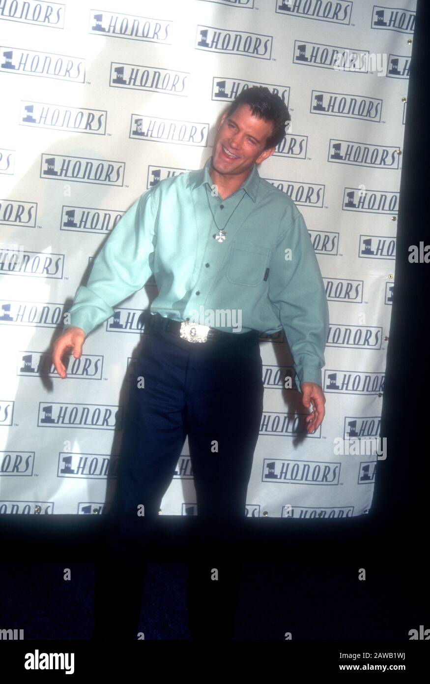 Los Angeles, California, USA 22nd June 1995 Singer Chris Isaak attends ...