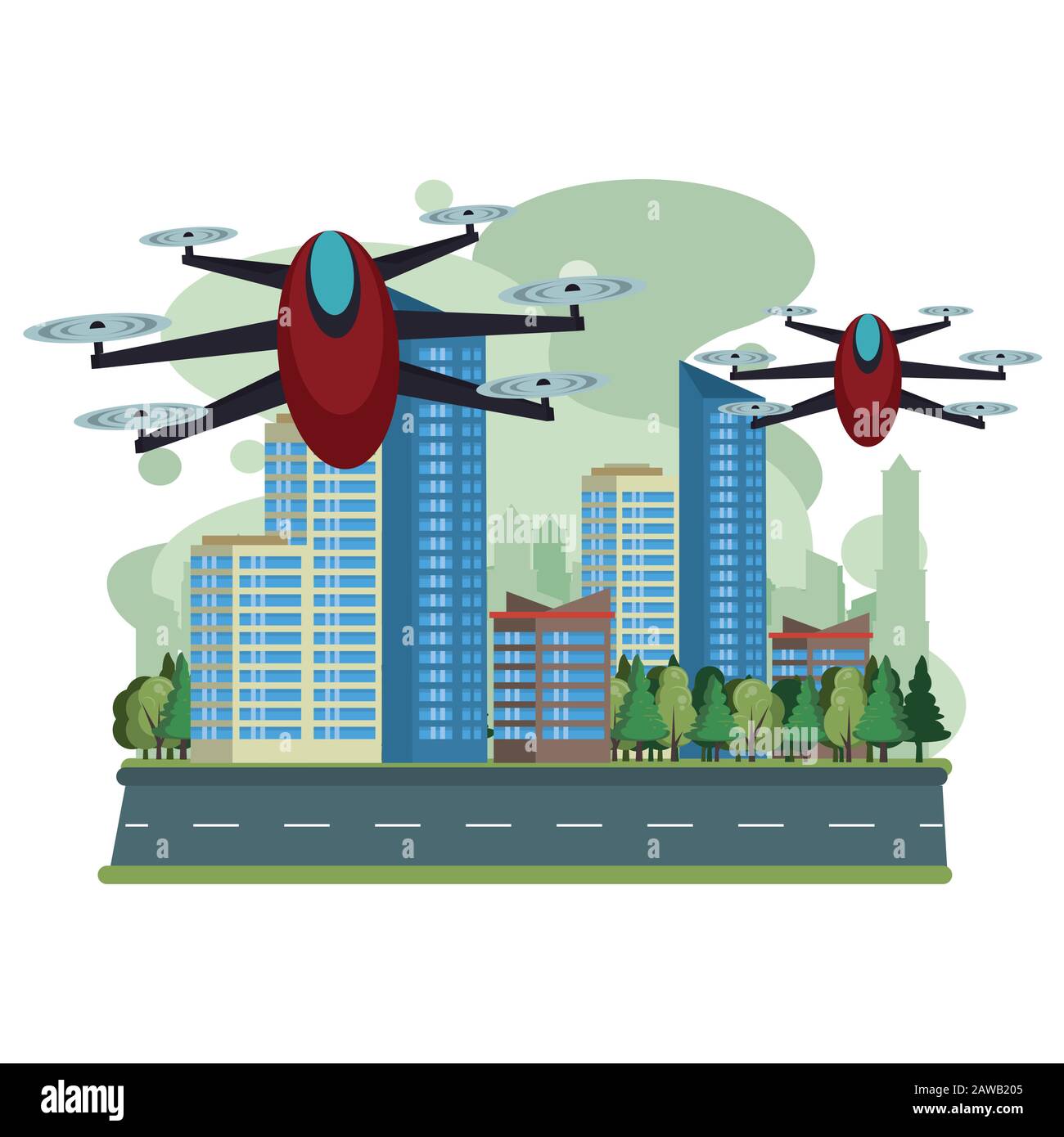 Icon military flying drone Cut Out Stock Images & Pictures - Alamy
